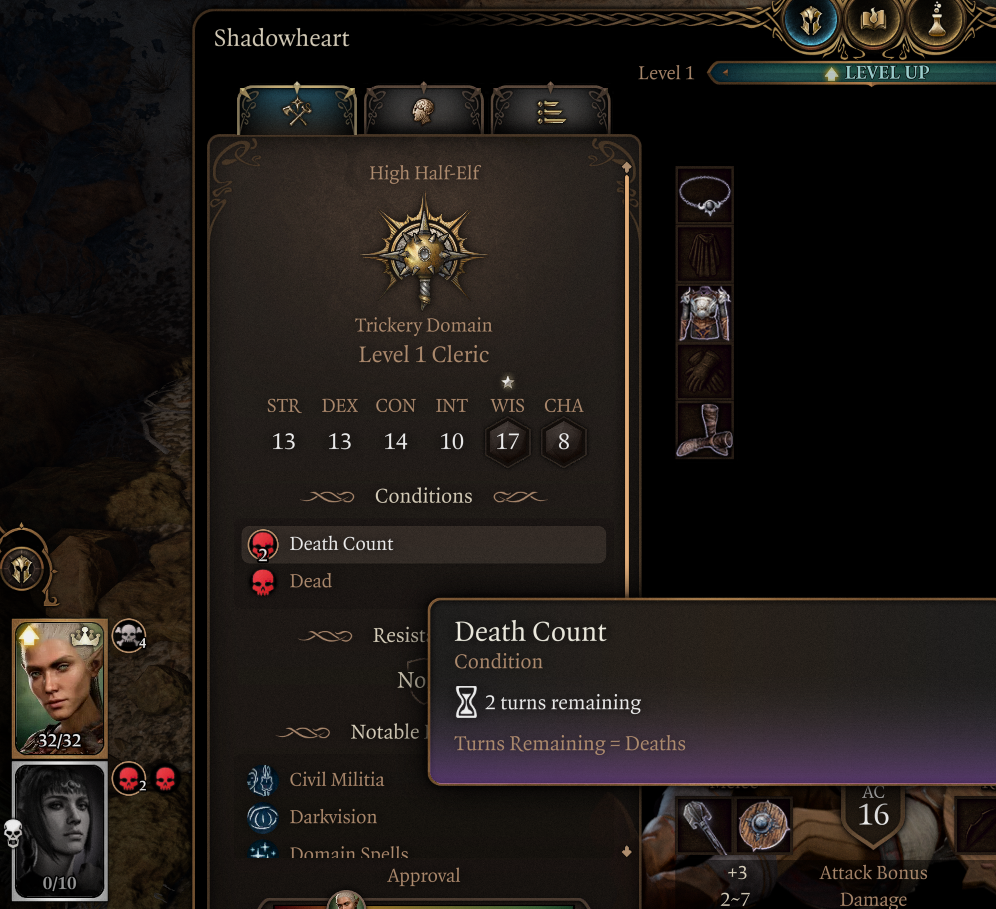 Kira's Death Count for Baldur's Gate 3 - mod.io