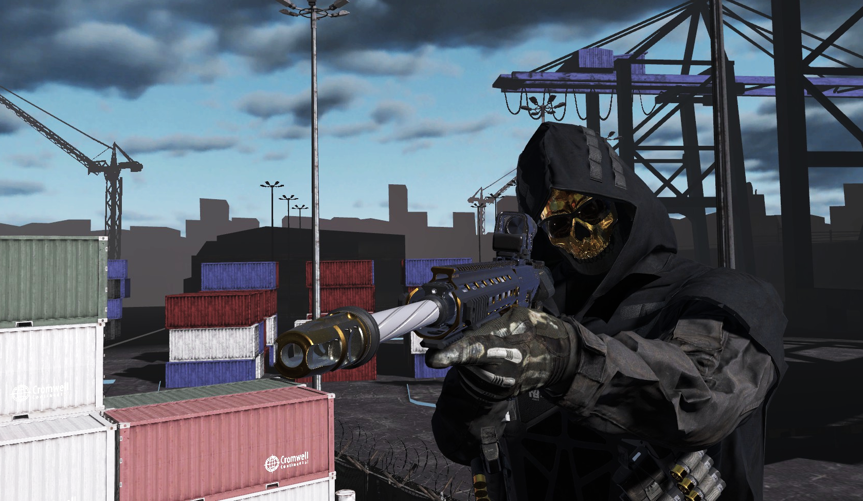 MWII 'Ghost' Tracer Pack: Bone Chiller Bundle for Bonelab - mod.io