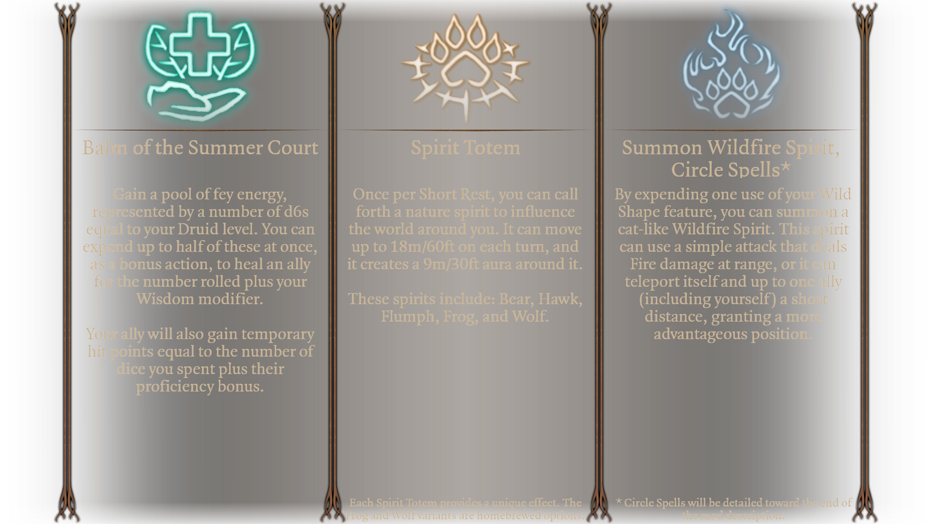 Book of Druids - 5e Druid Subclasses (Nexus-Exclusive Version) at ...
