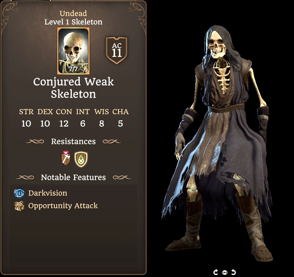 Skeleton Familiar for Find Familiar at Baldur's Gate 3 Nexus - Mods and ...